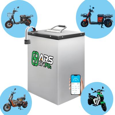 China ARS LiFePO₄ 48V 60V 72V 50Ah  suitable for Jeston 350 electric bicycle for sale
