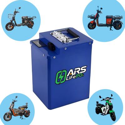 China ARS LiFePO₄ 48V 60V 72V 30Ah  suitable for Hamzabike U2 pro electric bicycle for sale