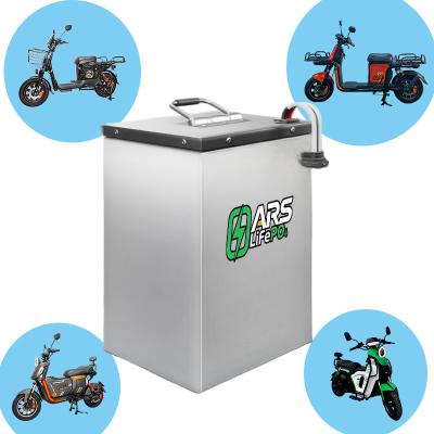 China ARS LiFePO₄ 48V 60V 72V 40Ah  suitable for Hamzabike UB electric bicycle for sale