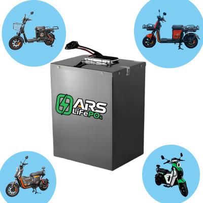 China ARS LiFePO₄ 48V 60V 72V 50Ah  suitable for Hamzabike 350 electric bicycle for sale
