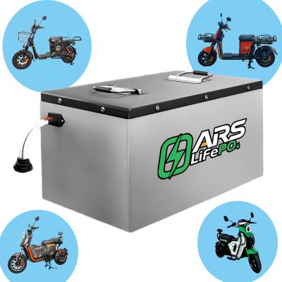 China ARS LiFePO₄ 48V 60V 72V 70Ah  suitable for Hamzabike U5 electric bicycle for sale