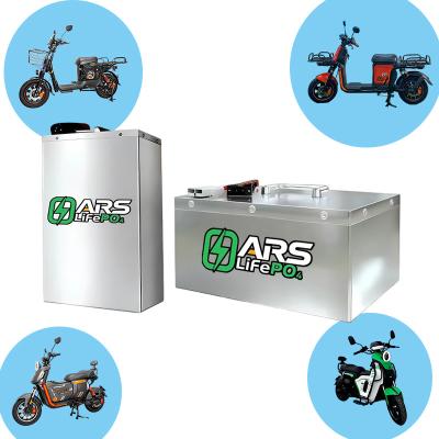 China ARS LiFePO₄ 48V 60V 72V 80Ah  suitable for Hamzabike U6 electric bicycle for sale