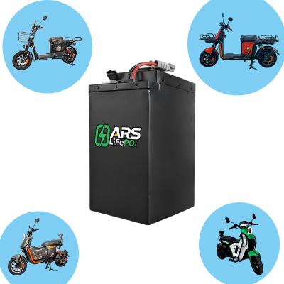 China ARS LiFePO₄ 48V 60V 72V 50Ah  suitable for Motiko 350 electric bicycle for sale