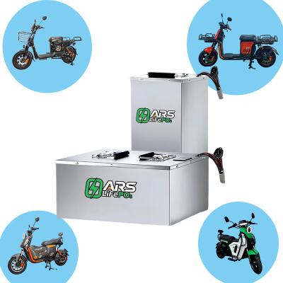 China ARS LiFePO₄ 48V 60V 72V 60Ah  suitable for Motiko 720 electric bicycle for sale