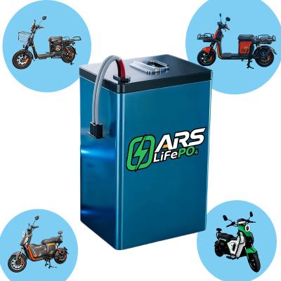 China ARS LiFePO₄ 48V 60V 72V 40Ah  suitable for Eltreco UB electric bicycle for sale