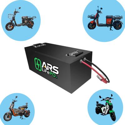 China ARS LiFePO₄ 48V 60V 72V 70Ah  suitable for green camel U5 electric bicycle for sale