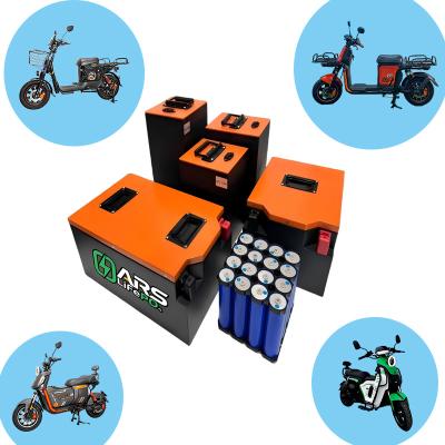 China ARS LiFePO₄ 48V 60V 72V 30Ah  suitable for Inobike U2 pro electric bicycle for sale