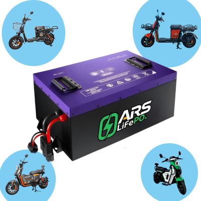 China ARS LiFePO₄ 48V 60V 72V 50Ah  suitable for Inobike 350 electric bicycle for sale