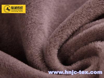 China Polyester jacquard weave short pile micro velvet for upholstery, sofa and apparel for sale