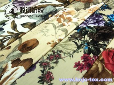 China Hot sell anti pilling paper printing velvet fabric for apparel with various pattern for sale