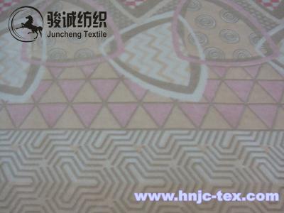 China Environment friendly sherpa coral fabrics coral fleece fabric/stampa fabric/pajamas fabric for sale
