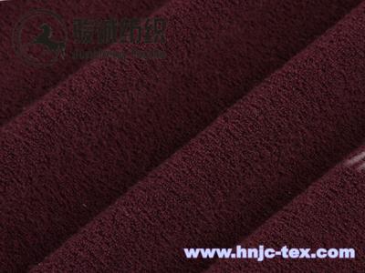 China Hot sell single side galling ant fleece antistatic polyester fabric for bedding for sale
