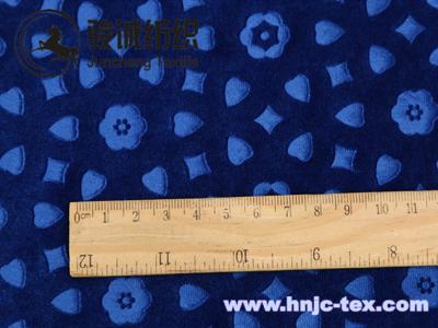 China Korea velvet lovely embossed pattern velvet for bedding fabric for sale