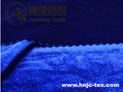 China Shimmer korea velvet/pleuche/flannelette for apparel fabric with various color for sale