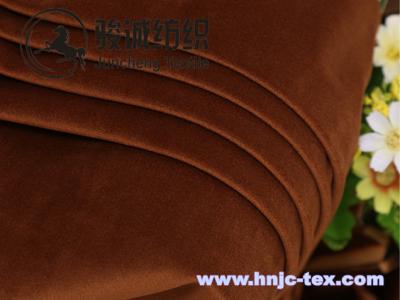 China Exquisite and soft handle velvet for apparel fabric with various color for sale
