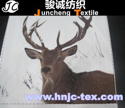 China New lively moose pattern pillow new fabric for home textile and decoration for sale