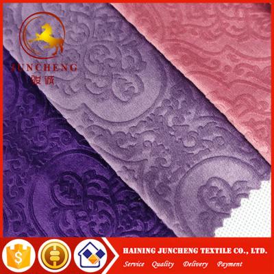China Turkey Market High Quality Upholstery 3D embossed Italian Velvet Tay tuyu design Fabric for sale