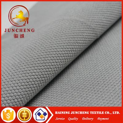 China 2018 New design embroidered velvet fabric bonded with tc backing for sofa and furniture for sale