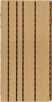 China Artistic Grooved Acoustic Panels , MDF Sound Absorbing Wall Panels Modern Design for sale