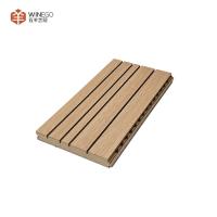 China Modern Grooved Acoustic Panels With Different Color For Wall for sale