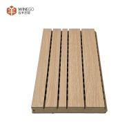 China Modern Grooved Acoustic Panels With Different Color For Wall for sale