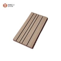 China Art Design And Aesthetics Grooved Acoustic Panel For Conference Rooms for sale