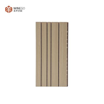 China High NRC Grooved Acoustic Panel for Effective Sound Absorption in Theaters for sale