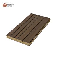 China Versatile Colors And Sustainable Grooved Acoustic Panel For Educational Spaces for sale