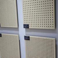 China Great Sound Absorption Perforated Acoustic Wood Panels for House Decoration for sale