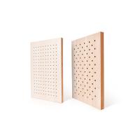China Stylish Decorative Perforated Acoustic Wood Panels for Commercial Studio for sale