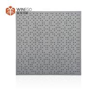 China Multiple Color Options Aluminum Perforated Acoustic Panel For Ceiling And Wall for sale