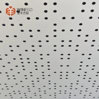 China Multiple Color Options Aluminum Perforated Acoustic Panel For Ceiling And Wall for sale