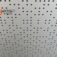 China Design Aesthetics Aluminum Perforated Acoustic Panel For Shopping Mall for sale