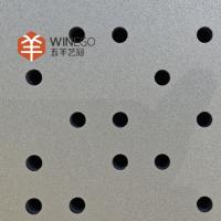 China Design Aesthetics Aluminum Perforated Acoustic Panel For Shopping Mall for sale