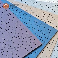 China Moistureproof Aluminum Perforated Acoustic Panel for Hospitals & Clinics for sale