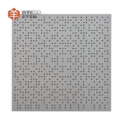 China Eco-Friendly And High NRC Aluminum Perforated Acoustic Panel For Rooms for sale