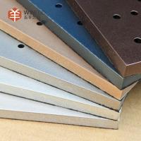 China Eco-Friendly And High NRC Aluminum Perforated Acoustic Panel For Rooms for sale