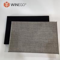 China Waterproof Acoustic Fabric Sound Absorbing Panels Formaldehyde Free For Interior for sale