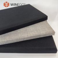 China Waterproof Acoustic Fabric Sound Absorbing Panels Formaldehyde Free For Interior for sale