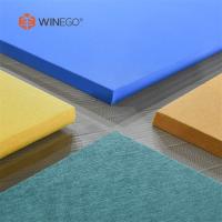 China Custom Size Artistic Fabric Acoustic Panels , Soundproof Fabric Wrapped Wall Panels for sale