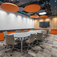 China Wall Ceiling Art Fabric Wrapped Acoustic Panels Flame Retardant For Aesthetic Needs for sale