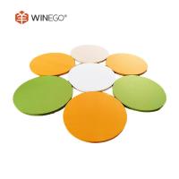 China Soundproof Art decor Fabric Wrapped Acoustic Wall Panels 0.8 NRC Customizable for sale