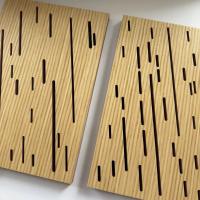 China Customizable Aesthetics Artistic Acoustic Panels High NRC For Ceiling Decor for sale