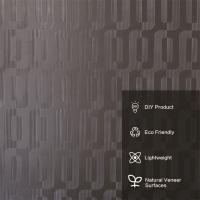 China Office Room Interior 3D Decorative Wall Panels , MDF Wall Art Panels 1200x2400mm for sale