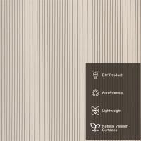 China Interior Decor Embossed 3D Wall Art Panels 15mm 18mm With MDF Base Material for sale