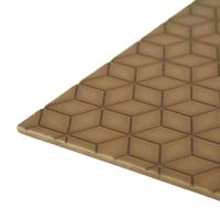 China Interior Decoration Embossed Veneer Board Graphic Design for Commercial Office for sale