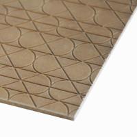 China Aesthetic Beauty Embossed 3D Decorative Wall Panels veneer board 2400mm E1 Grade for sale