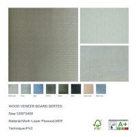 China Innovative Design Embossed Veneer Wall Panels For House Decoration 2400mm for sale