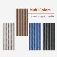 China MDF Wood Fiber 3D Decorative Wall Panels , Embossed Decorative Veneer Wall Panels for sale