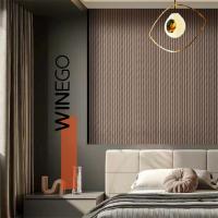 China MDF Wood Fiber 3D Decorative Wall Panels , Embossed Decorative Veneer Wall Panels for sale
